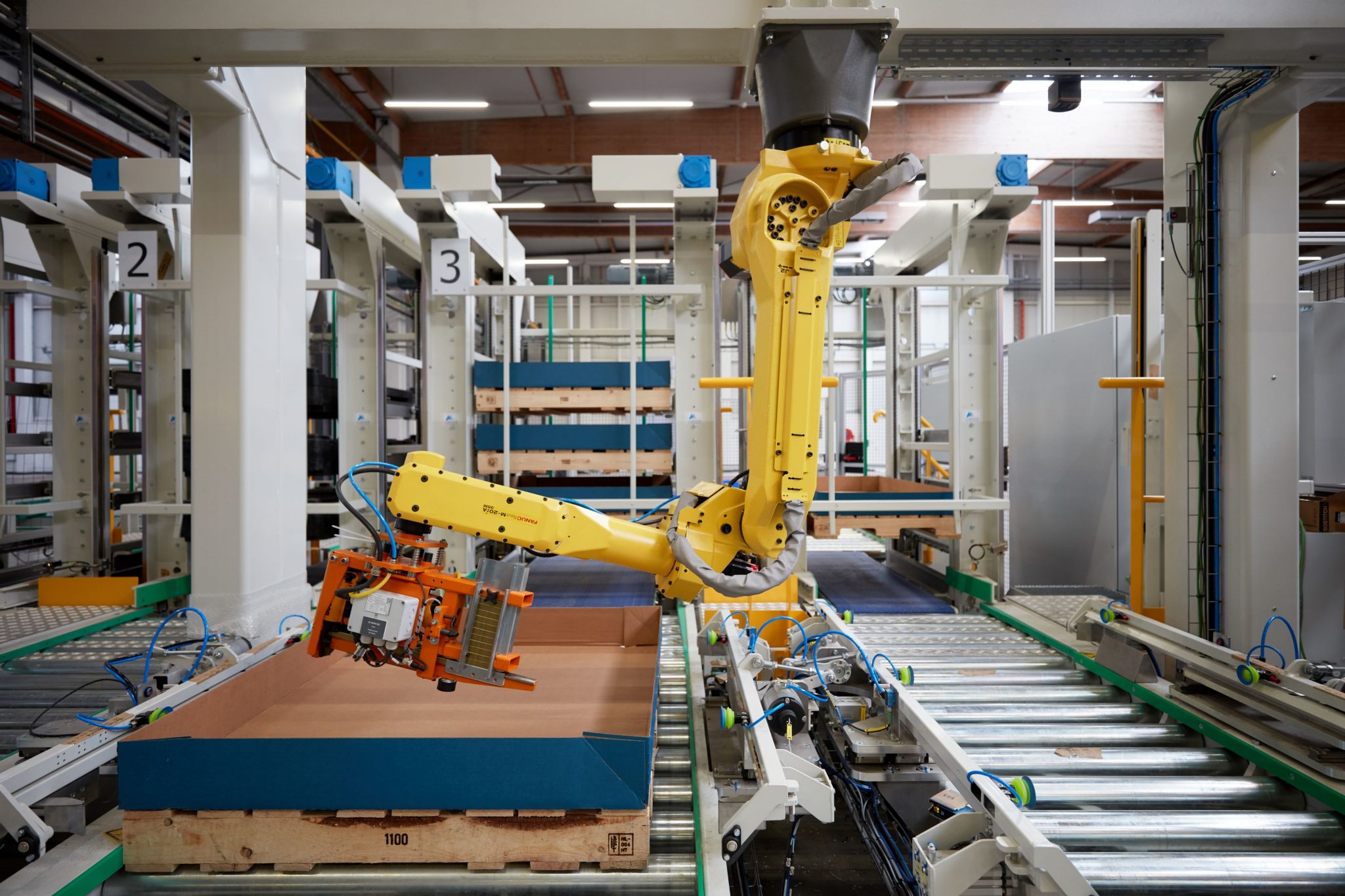 Total project fully automatic pallet dispenser - ATS Group